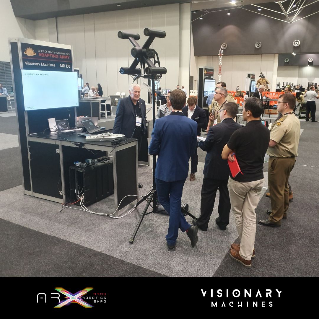 Visionary launches Vanguard at ARX2023 - Visionary Machines